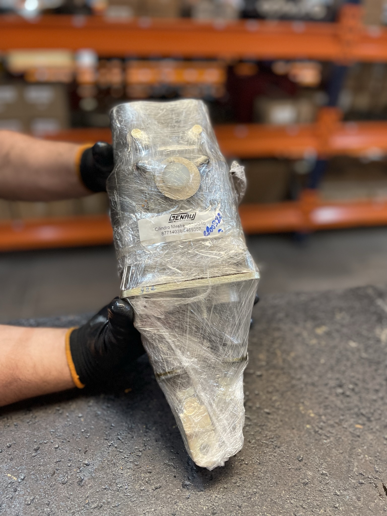 Cilindro Mestre de Freio Original Case/New Holland – Casa das Retros