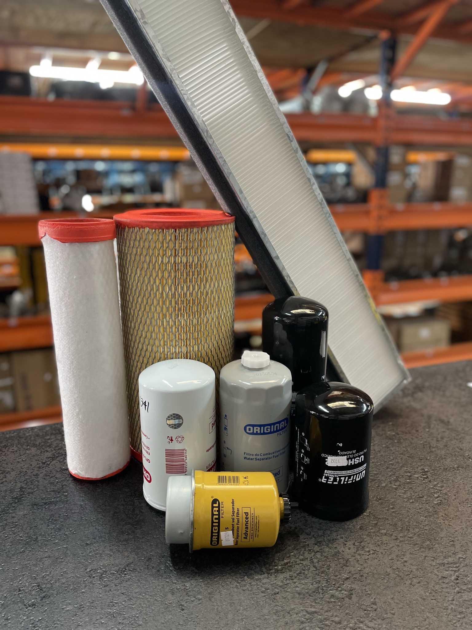 Kit de Filtros Case 580N (com sensor elétrico) – Casa das Retros