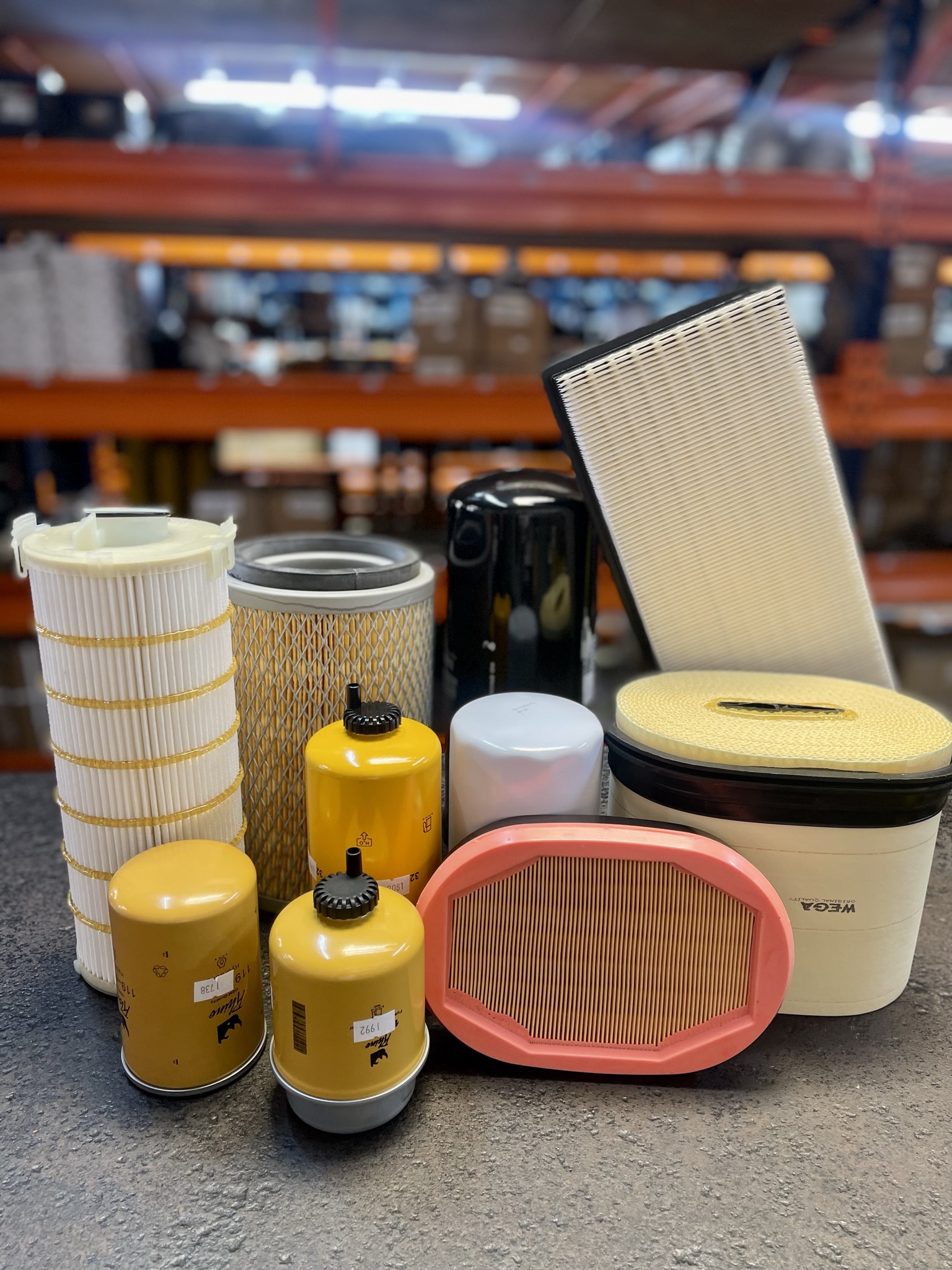 Kit de Filtros CAT 416E – Casa das Retros